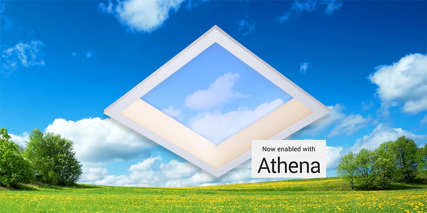 Cree Lighting Cadiant Dynamic Skylight with Lutron Athena Wireless - US ...