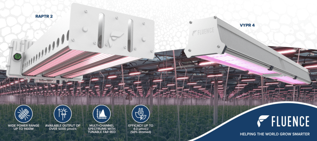 Fluence Develops LED Top Light Solutions for Produce and Ornamental ...