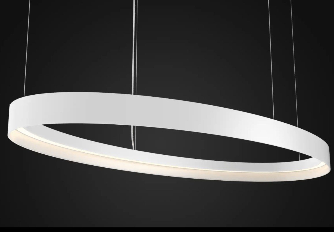 ALW Brightens with MoonRing Ellipses Suspended Luminaires - US Lighting ...