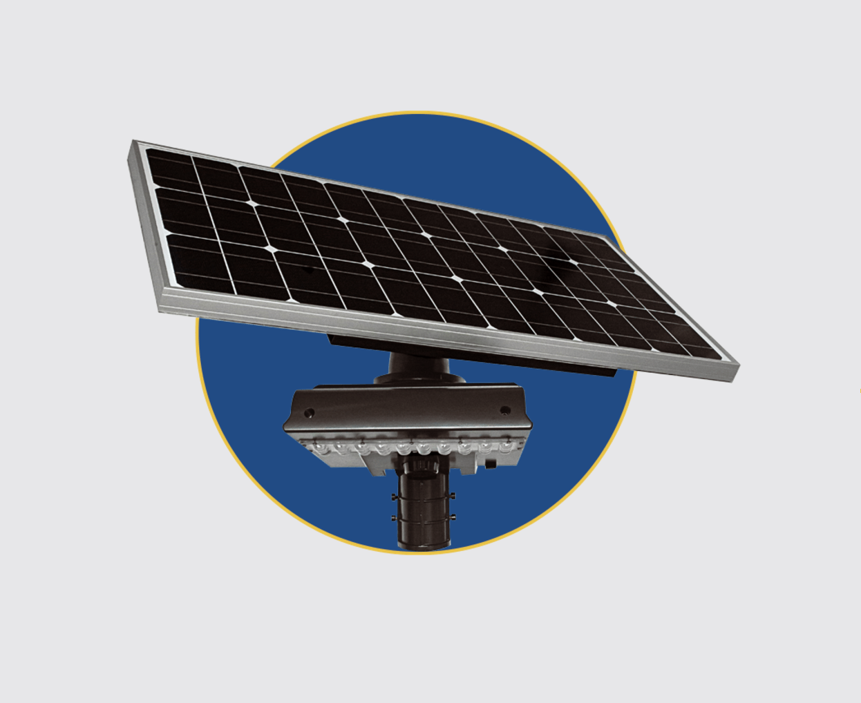 Solera Solar Lighting Hybrid 365 Leverage Solar and Line Voltage Power ...