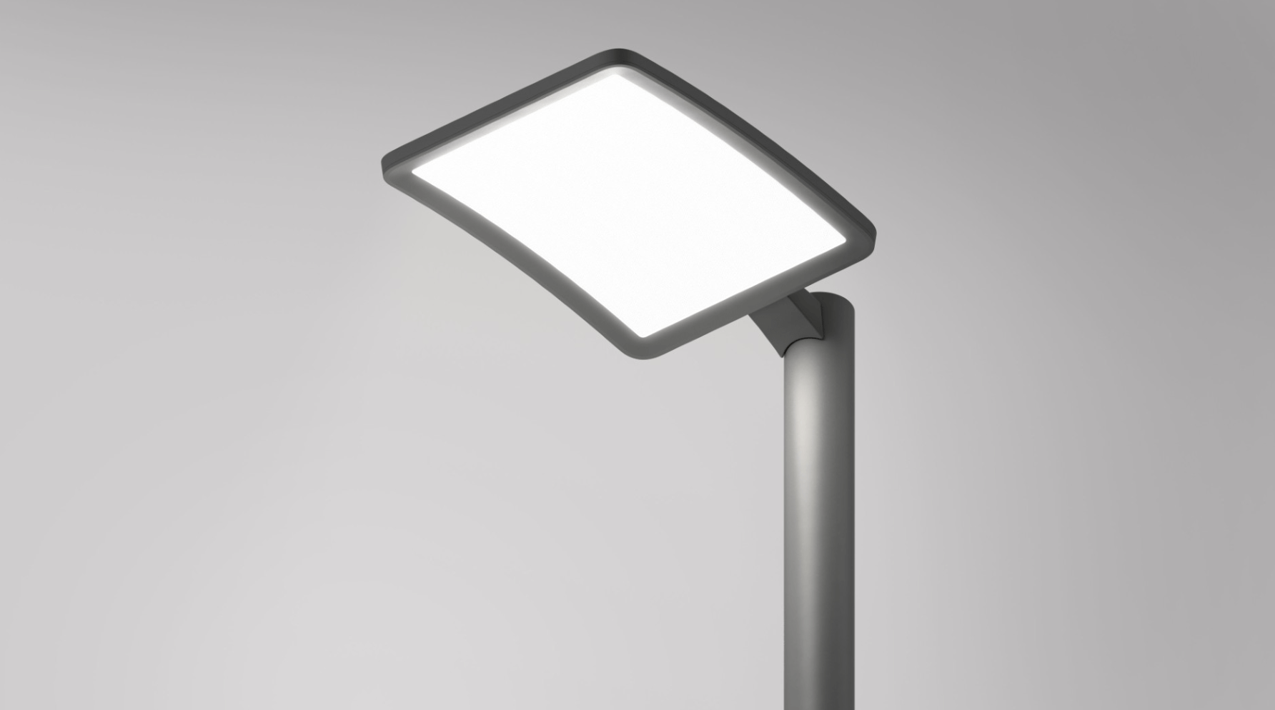 Luminis Pelican Exterior Luminaire Features Unique Curve to Reduce ...