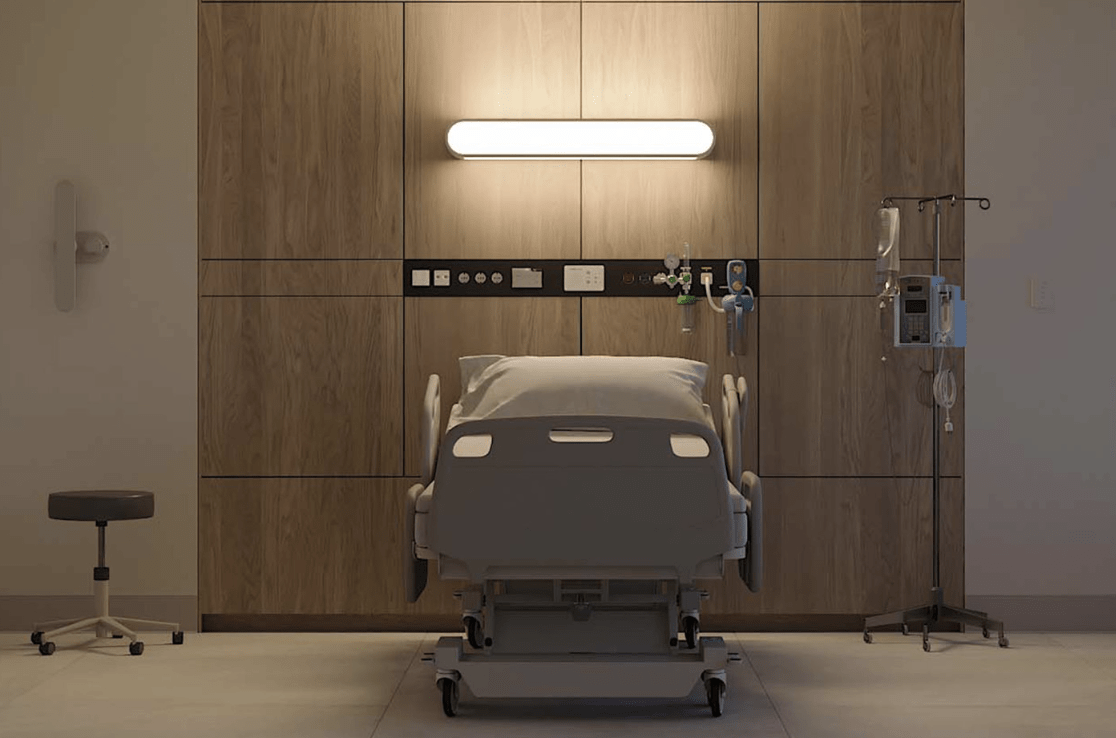 Nightingale Respond™ Headwall Luminaire Optimized for Patients and ...